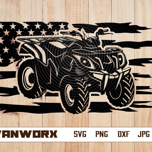 Atv Driving Svg - Etsy