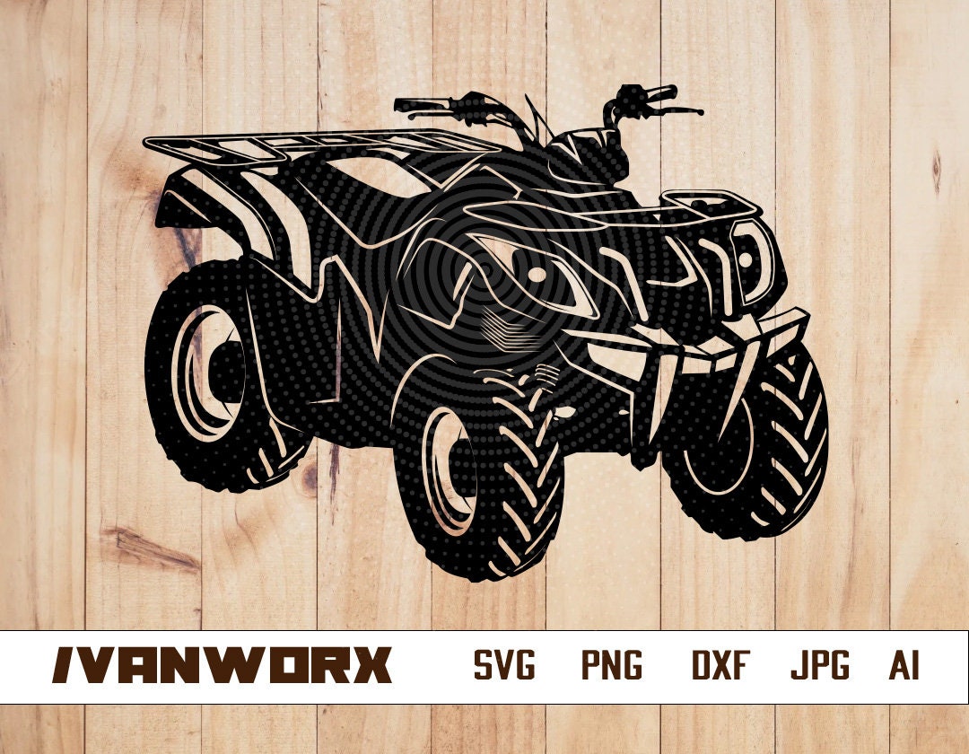 Atv Svg | Offroad Bike Svg | Dirty 4 Wheels Svg | Rzr Atv Svg | Atv ...