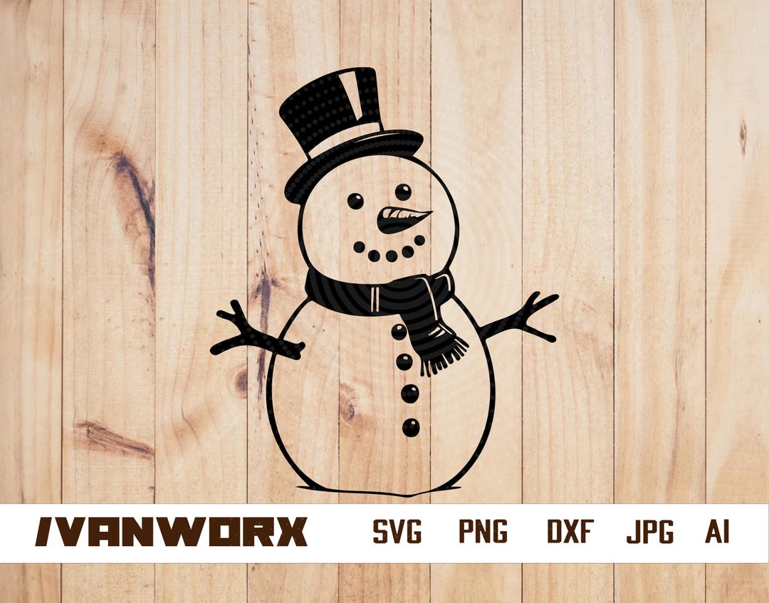 Snowman SVG | Merry Christmas SVG | Christmas Snowman SVG | Snowflake ...