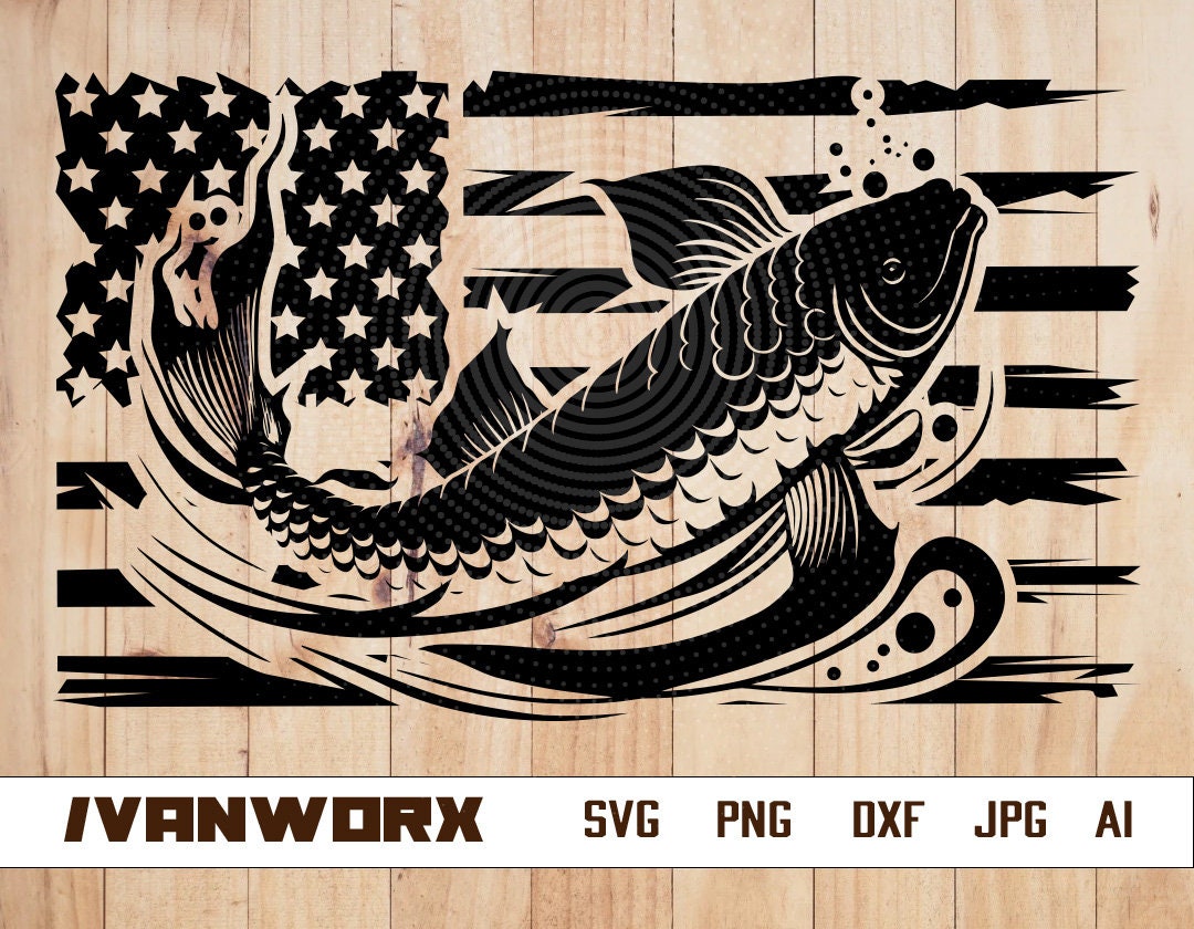 US Koi Fish Svg | Fish Breed Clipart | Swimming Jewel Cut File ...