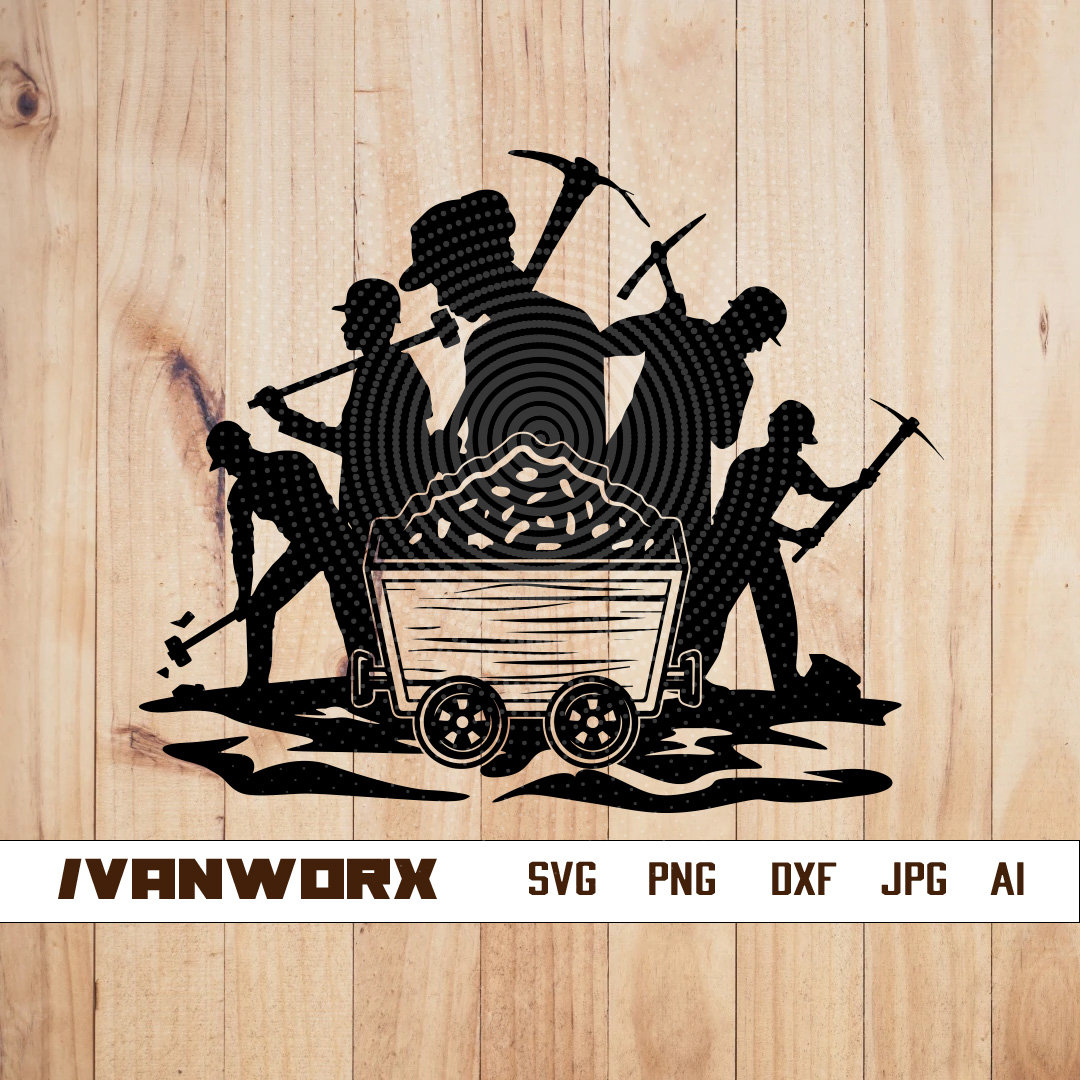 Mining Scene Svg Miner Svg Mining Scene Miner Scene Png Miner Png Miner ...