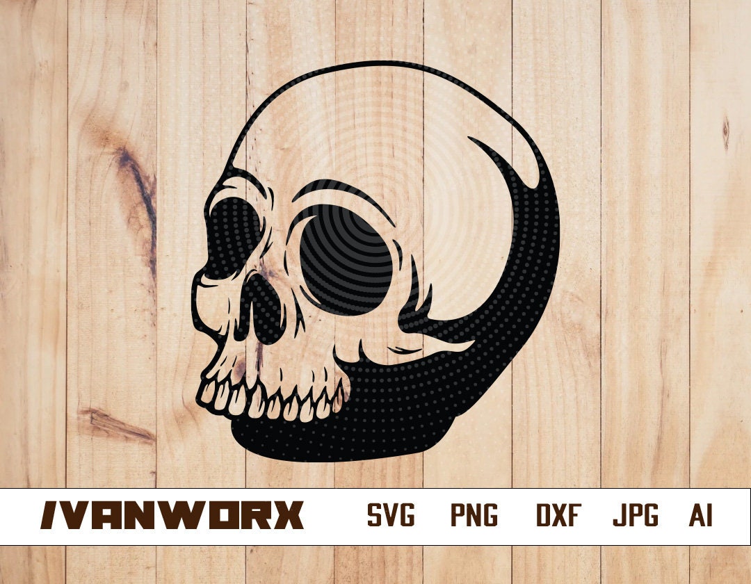 Skull Svg | Skull Png | Skull Design Svg | Skeleton Svg | Halloween ...