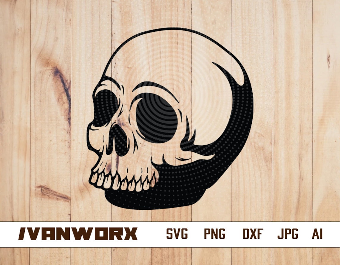 Skull Svg Skull Png Skull Design Svg Skeleton Svg - Etsy