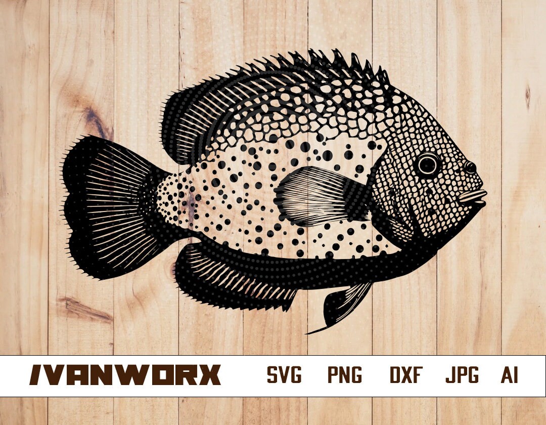 Fish Svg | Fish Breed Clipart | Fish Keeper Cut File | Aquarium Pet ...