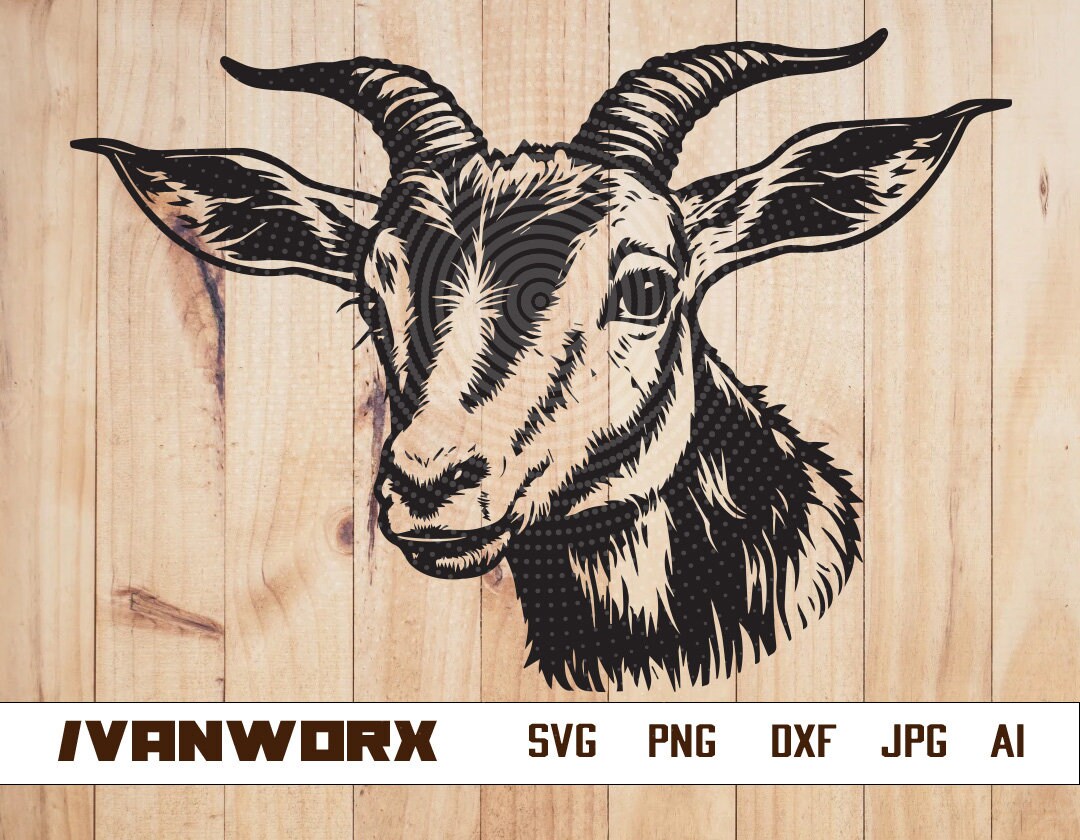 Goat Svg | Baby Goat Svg | Cute Goat Svg | Farm Animal Svg | Cute ...