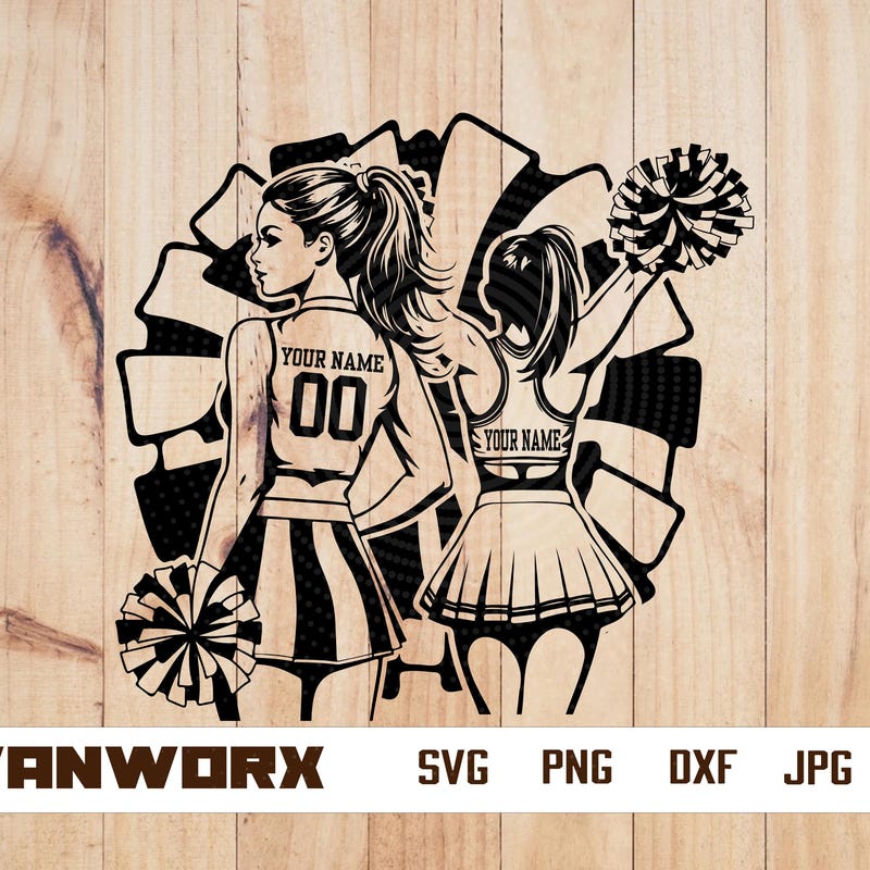 Cheerleading Svg - Etsy