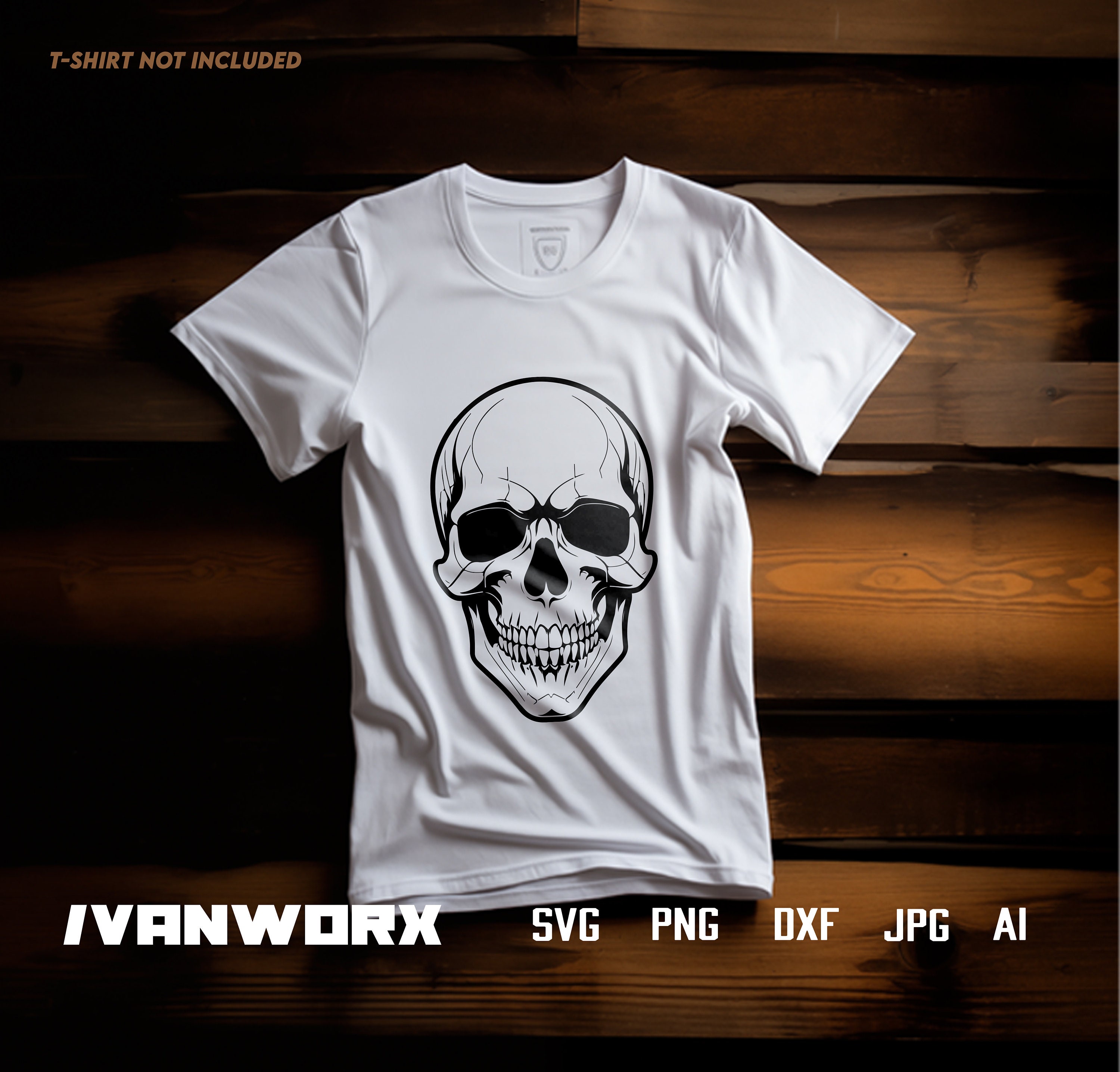 Skull Svg Skull Png Skull Design Svg Skeleton Svg Halloween Skull Face ...