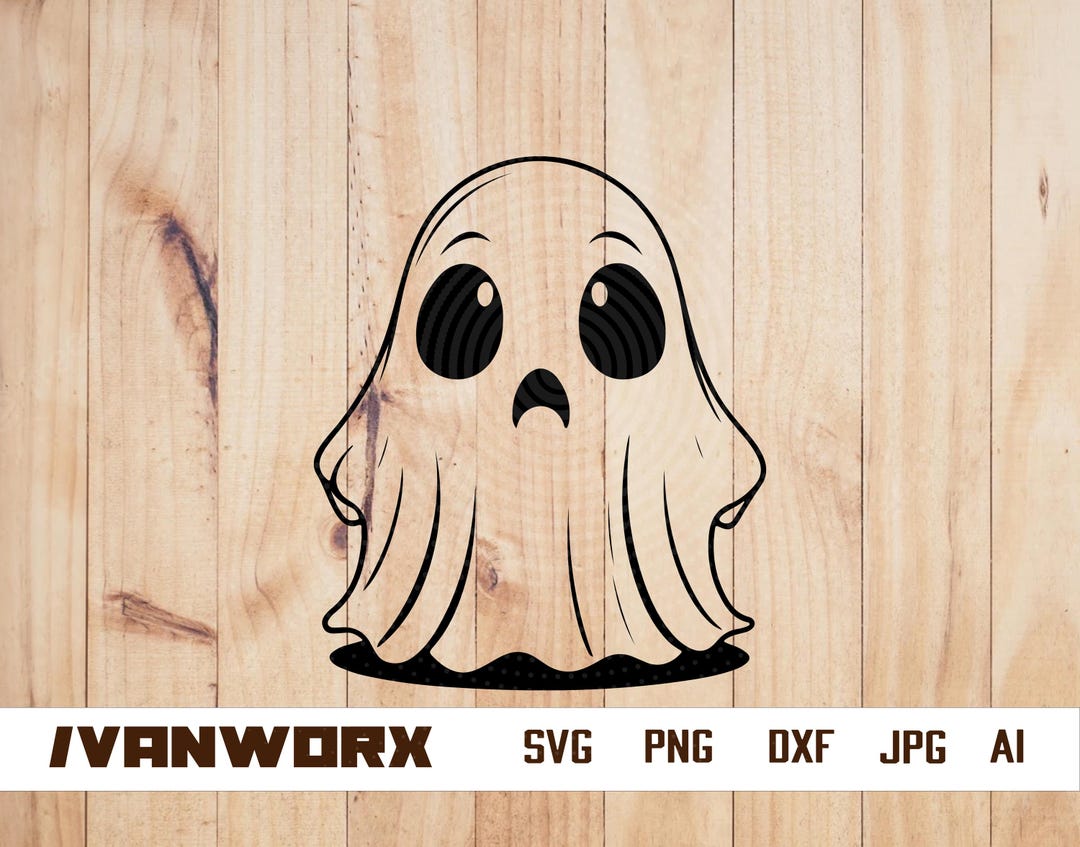 Cute Ghost SVG | Halloween Svg | Baby Ghost Svg | Happy Halloween Png ...