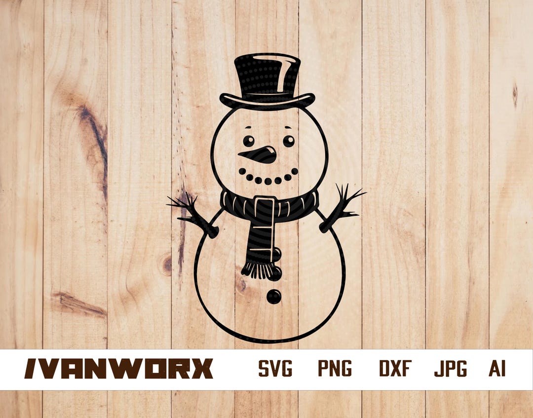 Snowman SVG | Merry Christmas SVG | Christmas Snowman SVG | Snowflake ...