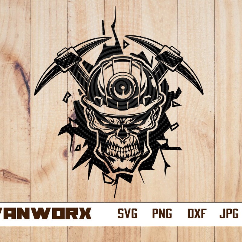 Coal Miner Svg File - Etsy