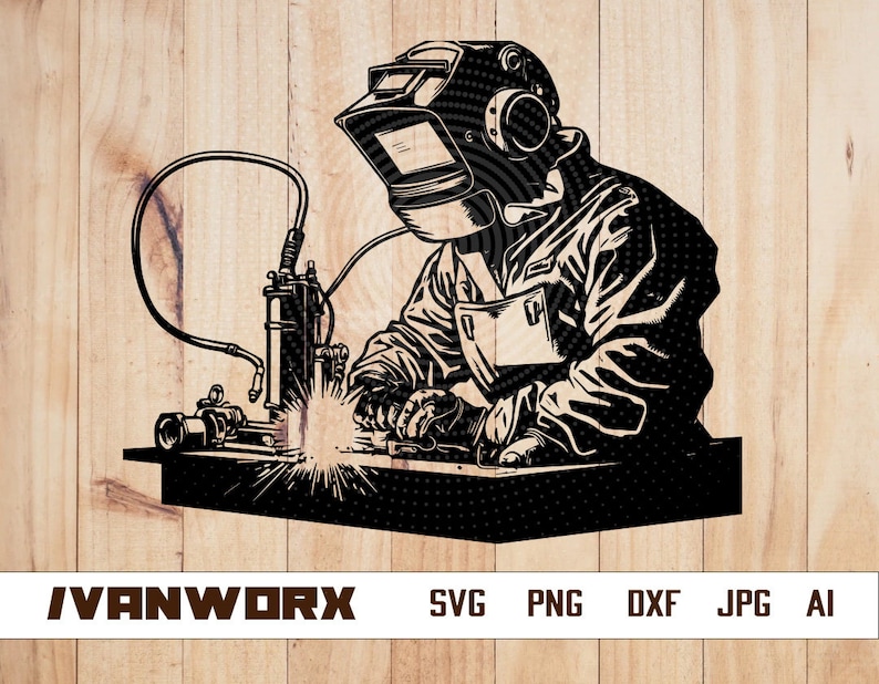 Welder Svg metal Welder Clipart welder Life Cut File Iron Welder ...