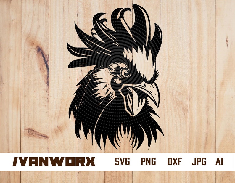 Rooster Svg Rooster Png Chicken Svg Chicken Coop Barn Svg Farmhouse Farm Life Animal Hen Chick ...