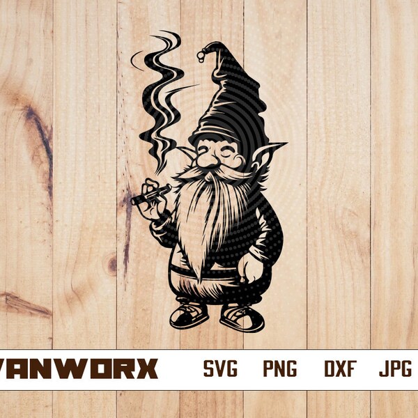 Weed Smoking Garden Gnomes - Etsy