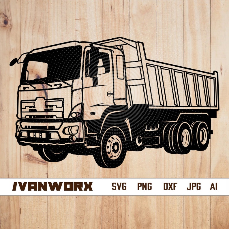 Dump Truck Svg Equipment Clipart Operator Cut File US - Etsy