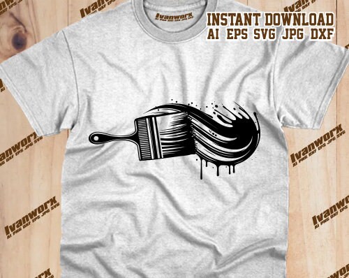 Paint Brush SVG Paint Brush Png Painting SVG Paint Brush Clipart Brush ...