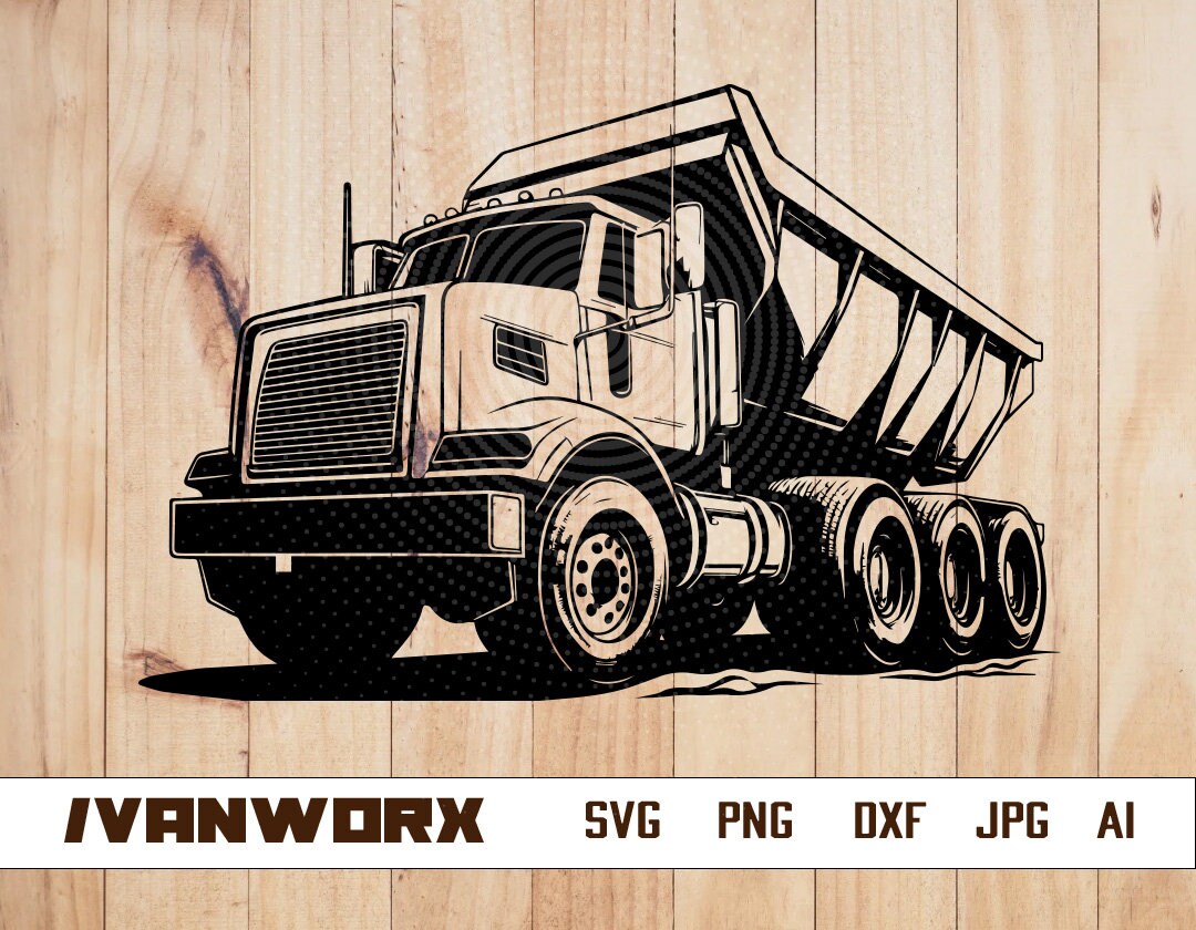 Dump Truck Svg | Truck Svg | Trucker Svg | Trucking Svg | Dump Truck ...