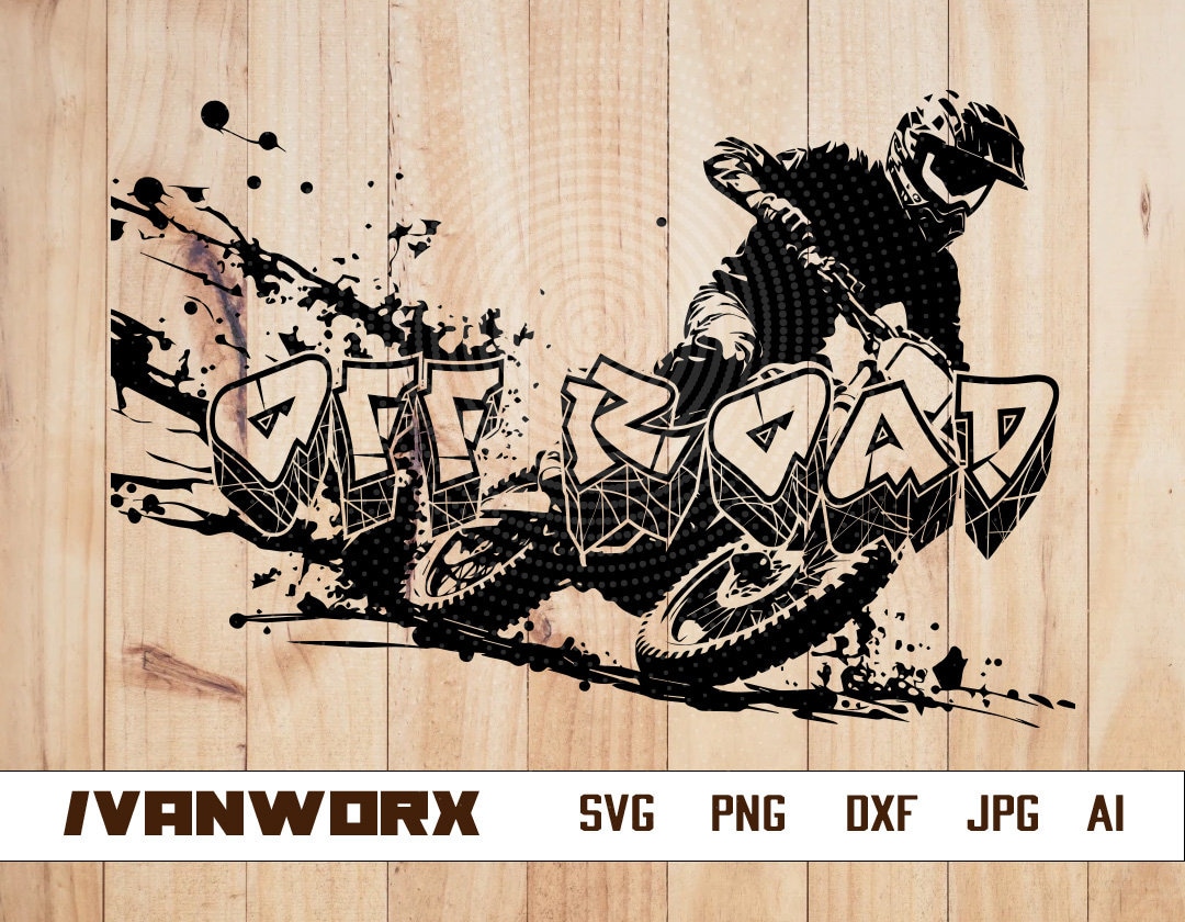 Motocross Svg | Motorcycle Svg | Dirt Bike Svg | Racer Svg | Biker Svg ...