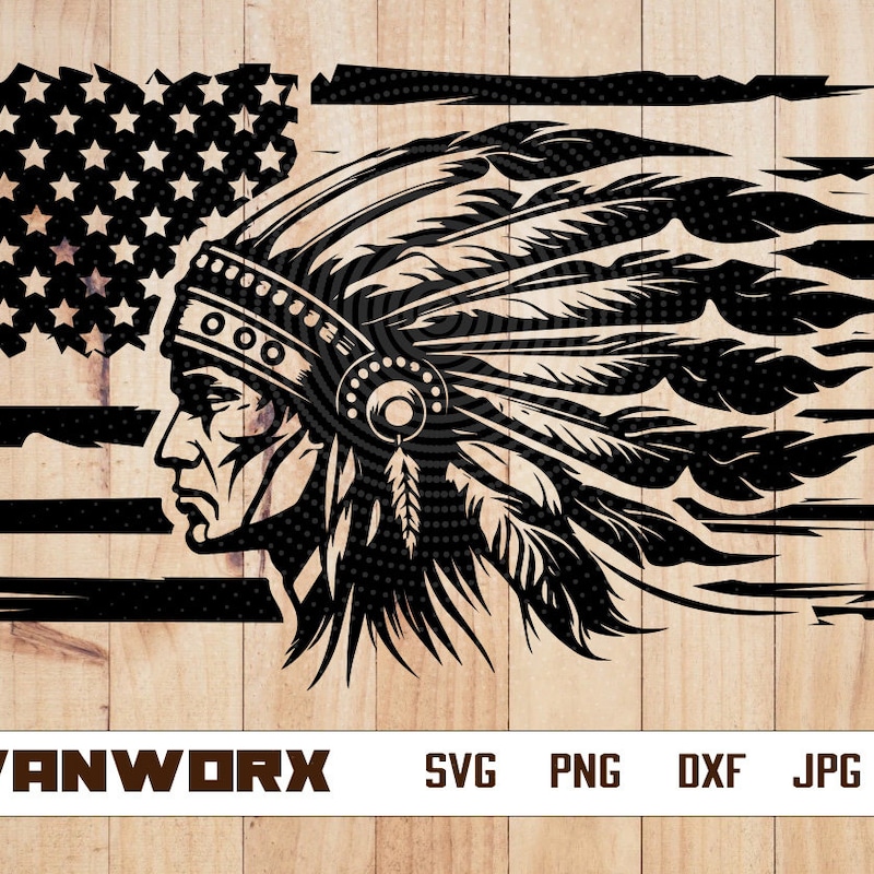 Native Stencil Dxf - Etsy