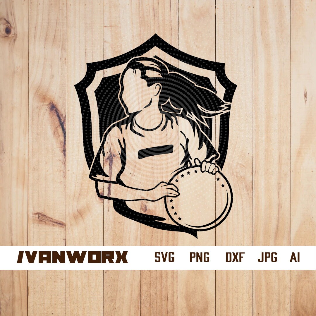 Frisbee Svg | Ultimate Sport Png | Frisbee Girl Cut File | Frisbee ...