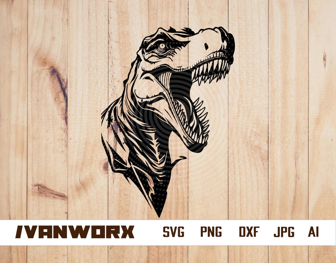 Dinosaur Svg | Dino Png | Lasercut Files | T-rex Svg | Dinosaur ...