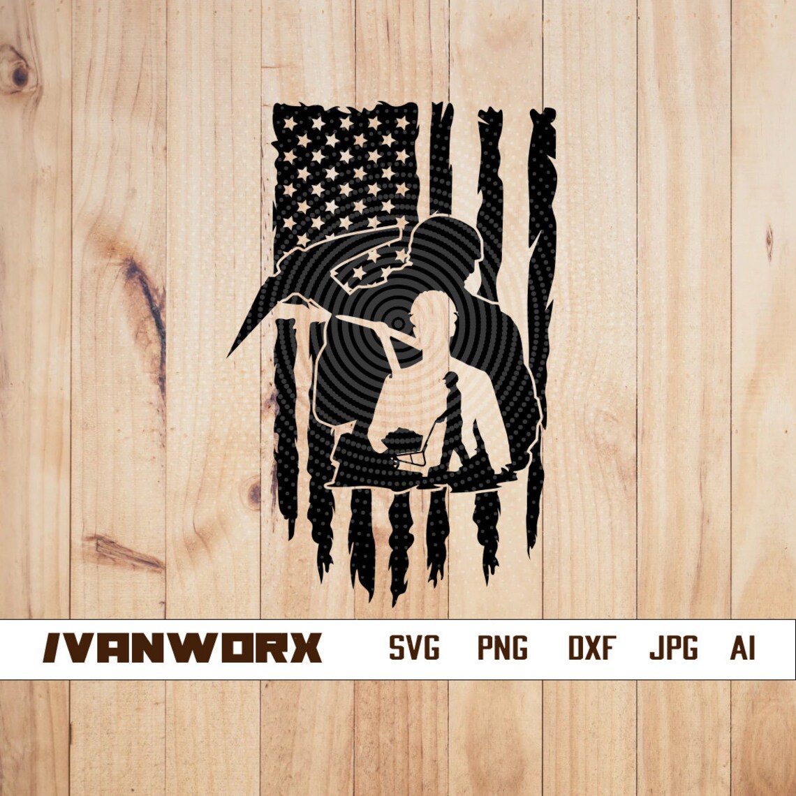 US Mining Scene Svg US Miner Svg Mining Scene Miner Scene Png Miner Png ...