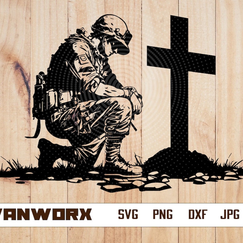 Soldier Cross - Etsy
