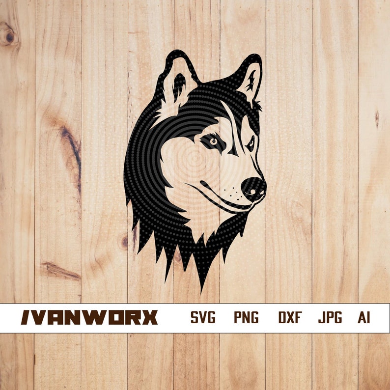 Husky Svg Husky Png Husky Husky Cut File Husky Clipart Husky Dxf Husky ...