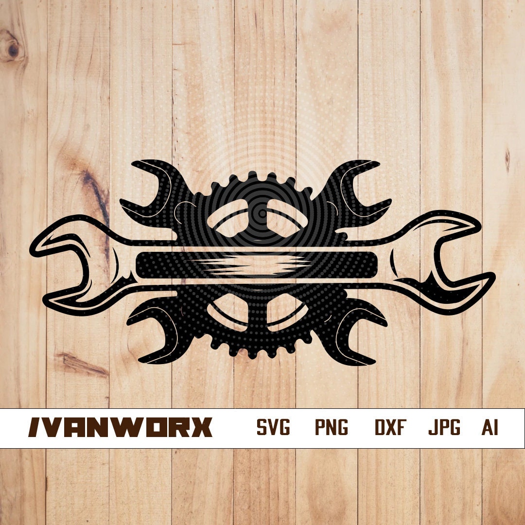 Wrench Svg | Mech Tools Png | Mechanic Tools Cut File | Mechanic Tools ...