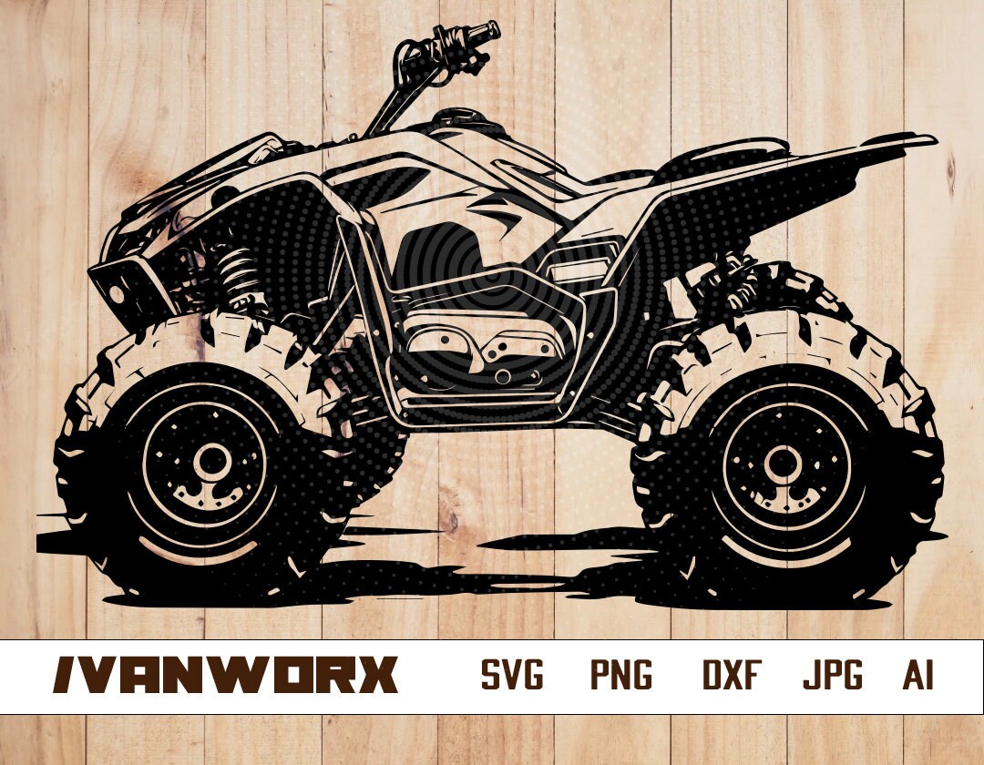 Atv Svg || Atv Clipart || Svg File || Atv Cut Files || Atv Ride Svg ...