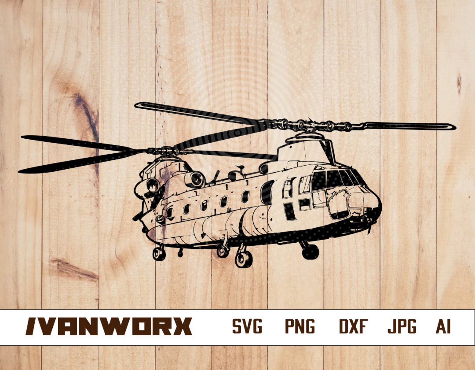 Chinook Helicopter SVG Helicopter Svg Chopper Png Helicopter Clipart ...