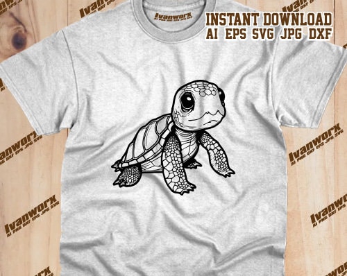 Cute Baby Turtle SVG Turtle Png Sea Turtle Svg Baby Turtle Svg Marine ...