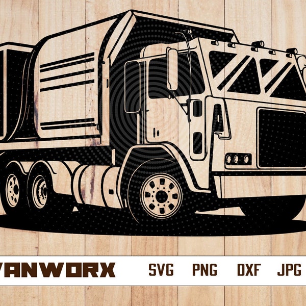 Trash Collector Svg - Etsy