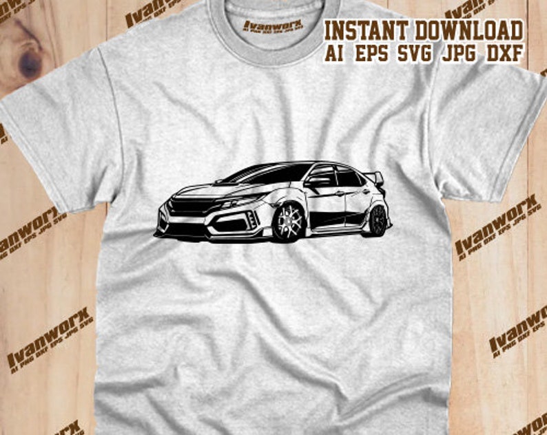 Sports Car Svg Sports Car Eps Car Png Lowered Car Svg - Etsy