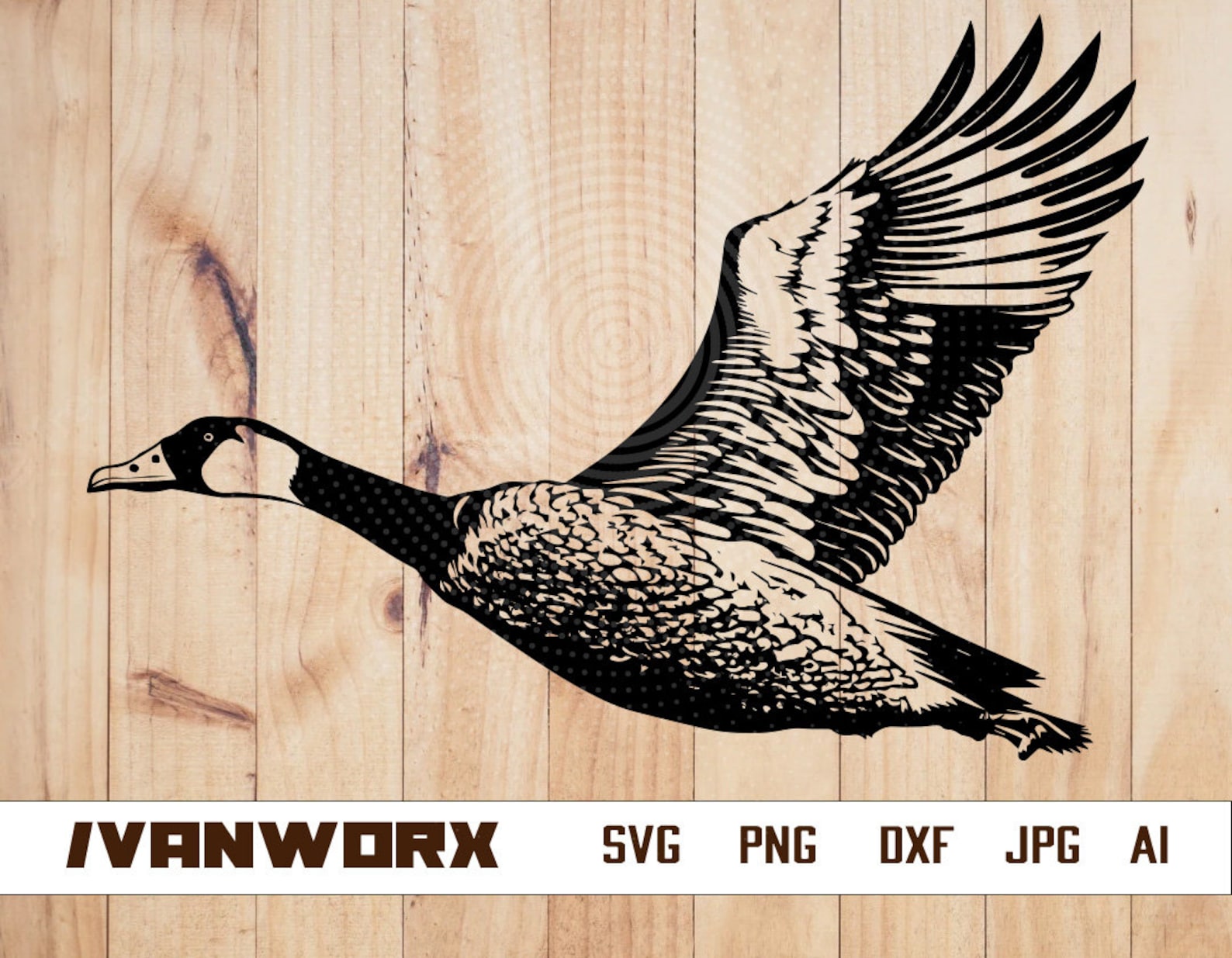 Flying Goose SVG | Mallard Duck SVG | Duck Hunting SVG Decals Graphics ...