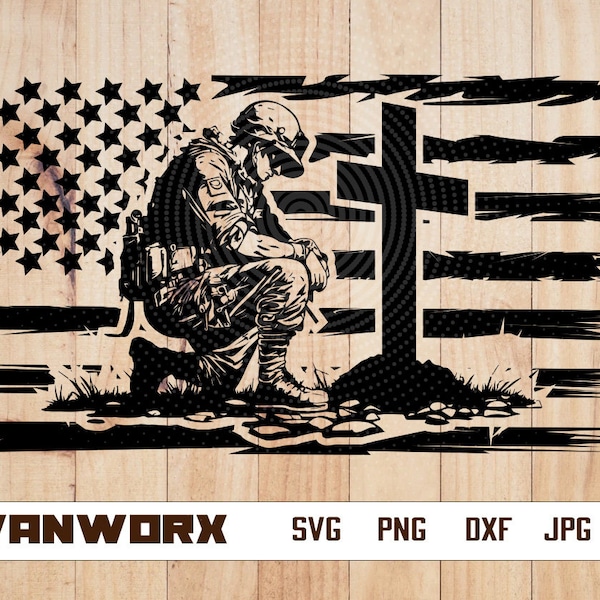 Soldier Cross - Etsy