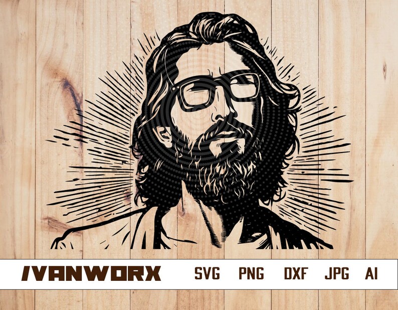 Cool Jesus Svg Jesus Clipart Son of God Cut File - Etsy