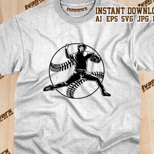 Baseball Player Svg | Baseball Game Clipart | Hitter Cut File ...
