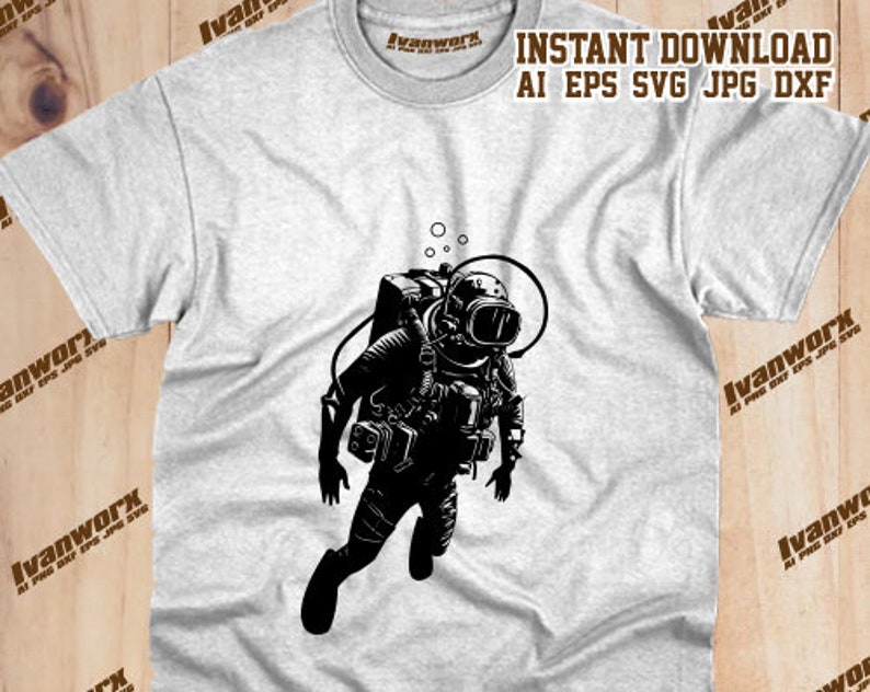 Scuba Diver SVG Diving SVG Underwater Png Dive Deep Ocean Sea Clipart ...