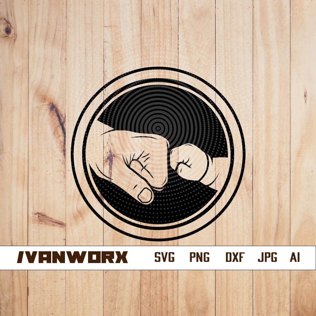 Fist Bump Svg | Fist Bump | Dad and Son Svg | Family Png | Family ...