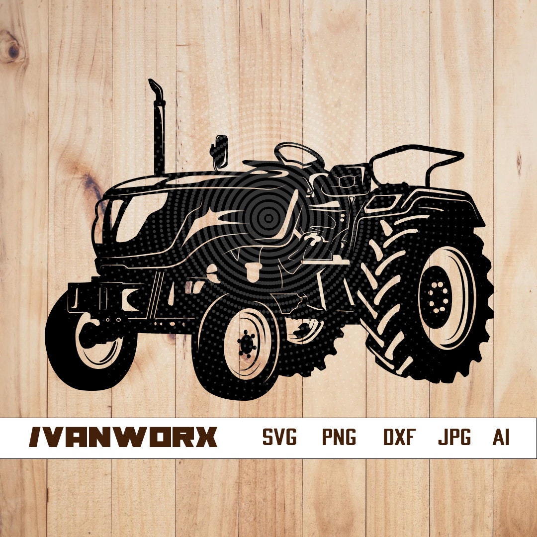 Tractor Svg | Tractor Png | Tractor Clipart | Tractor Vector | Tractor ...