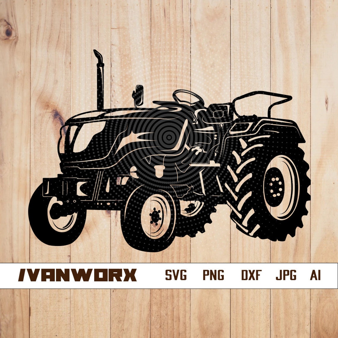 Tractor Svg Tractor Png Tractor Clipart Tractor Vector Tractor ...