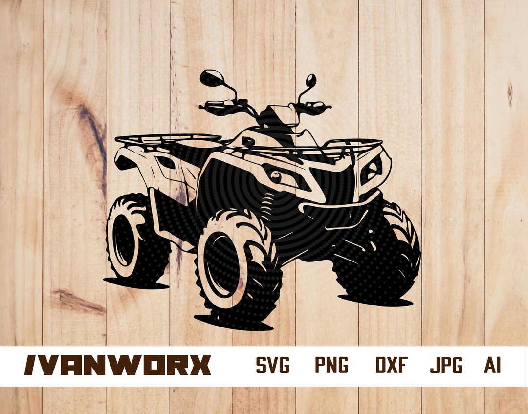 Atv Clipart Svg File | Mud Riding Svg | Dirt Riding Svg | Extreme ...