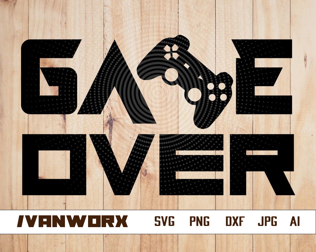 Game Controller Svg | Video Game Controller Svg | Game Over Svg | Game ...