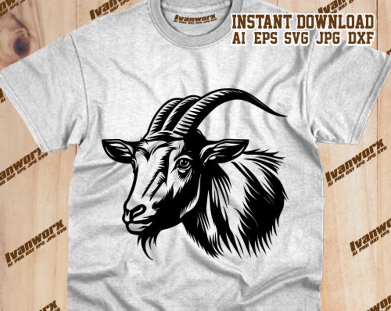 Goat Svg Goat Svg Cute Goat Svg Farm Animal Svg Cute - Etsy