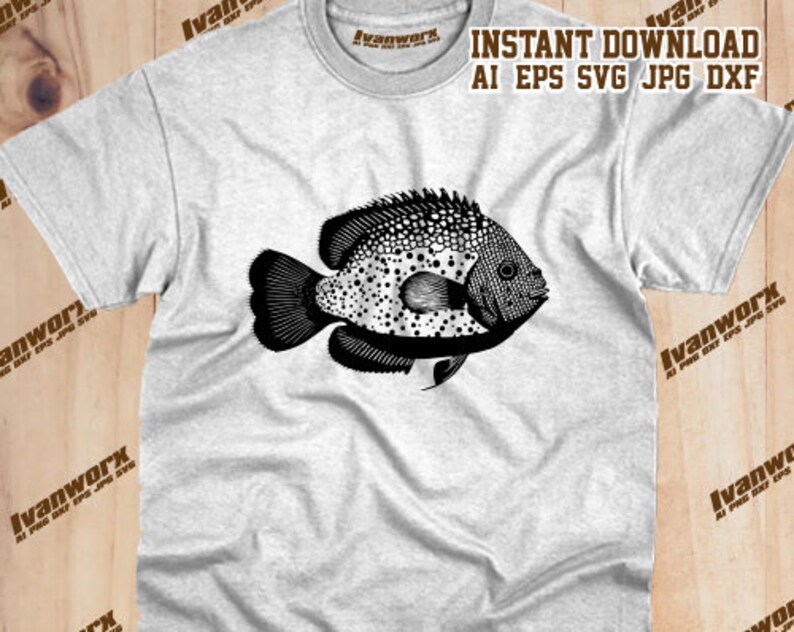 Fish Svg Fish Breed Clipart Fish Keeper Cut File Aquarium Pet Stencil ...