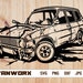 Car Wrecked Svg | Smashed Car Clipart | Car Accident Cut File | Car ...