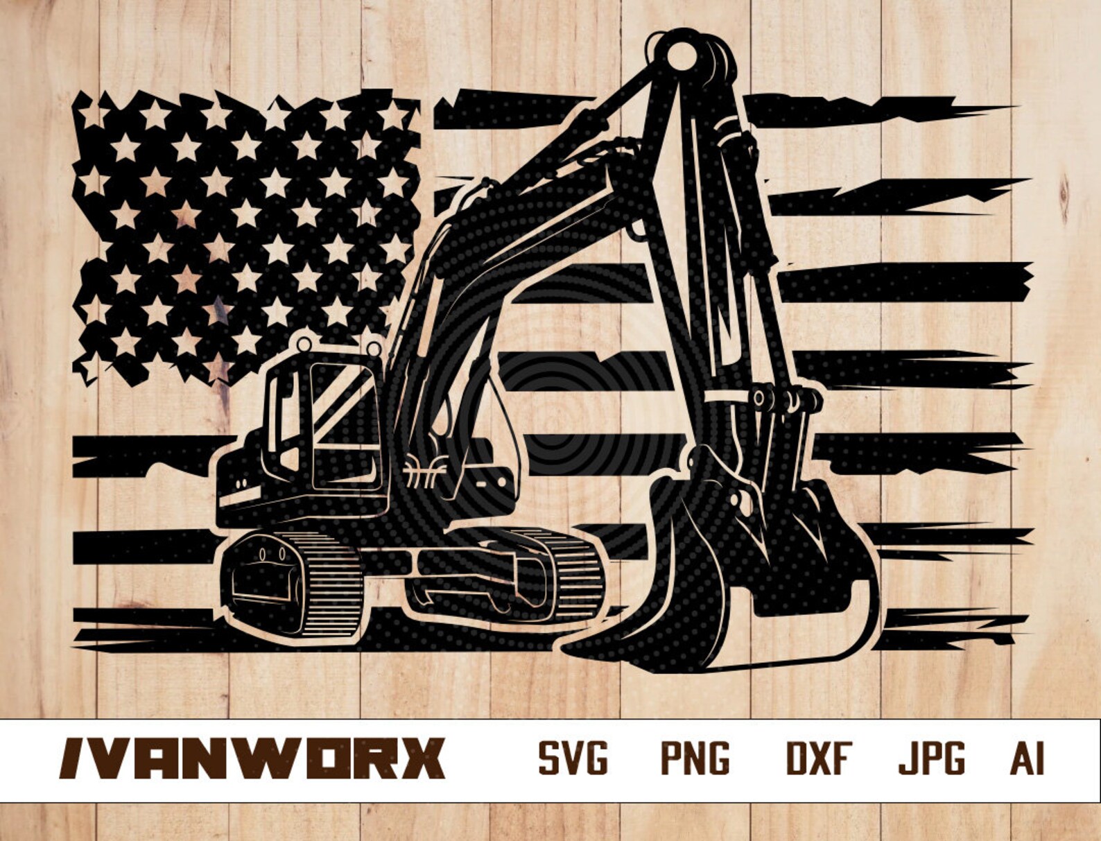 Us Bagger SVG | Bagger Clipart | Schwere Ausrüstung SVG ...