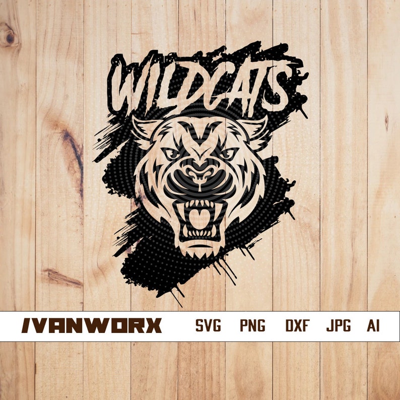 Wildcats Svg | Wildcat Png | Wildcat Cut File | Wildcats T-shirt Design ...