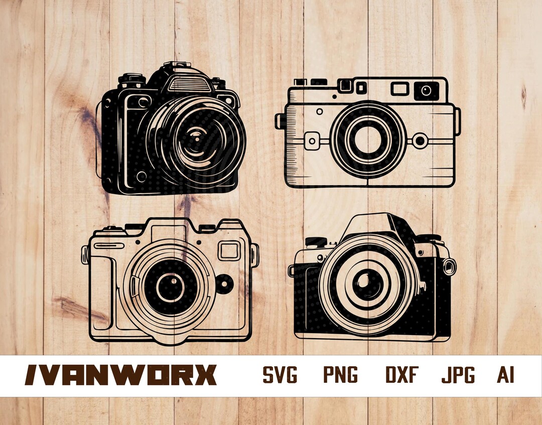 Camera SVG | Vintage Camera Svg | Bundle Camera Svg | Photography SVG ...