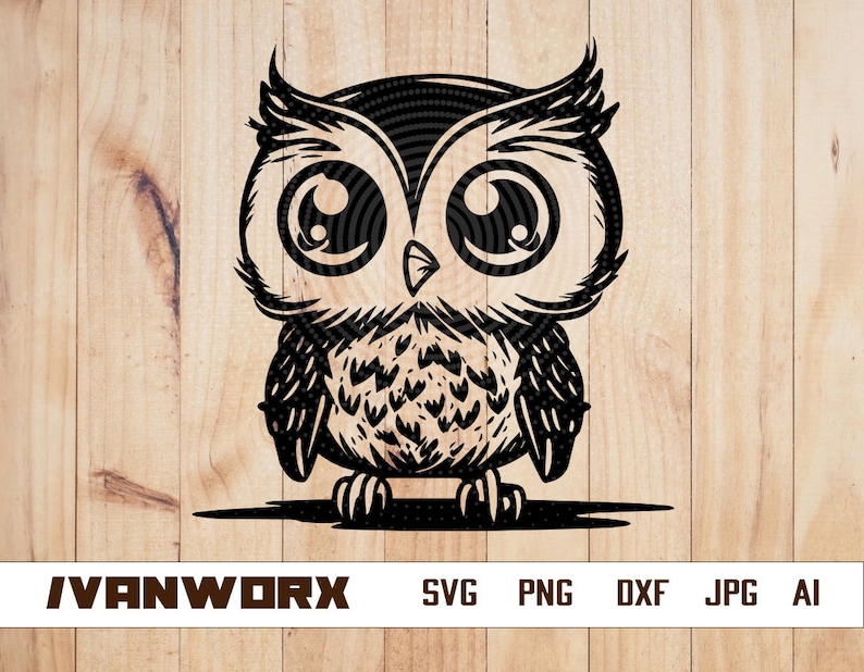 Cute Owl Svg Owl SVG Owl Cut File Animal Face Svg Cute - Etsy